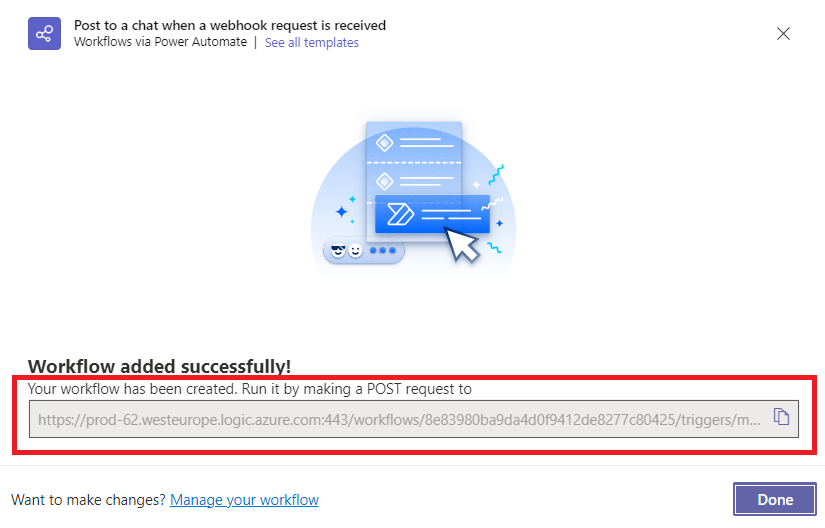 Create a Webhook with Microsoft Power Automate